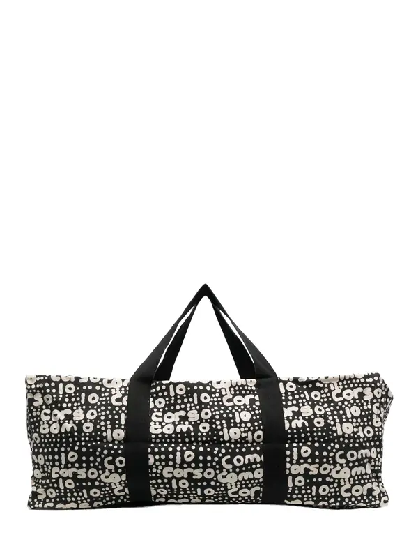 10 CORSO COMO Large Logo-print Holdall - Black