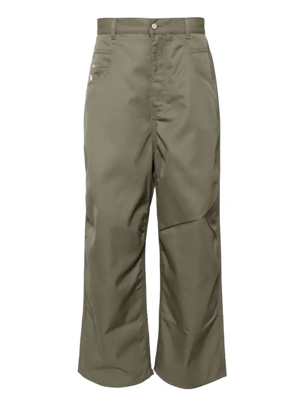 HED MAYNER Wide-leg Trousers - Neutrals