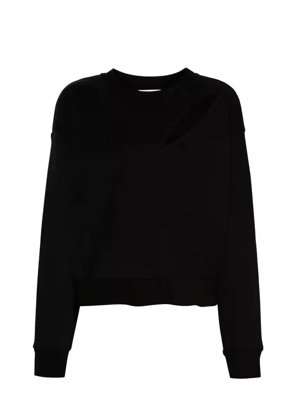 Alexander McQueen Logo-embroidered Sweatshirt - Black
