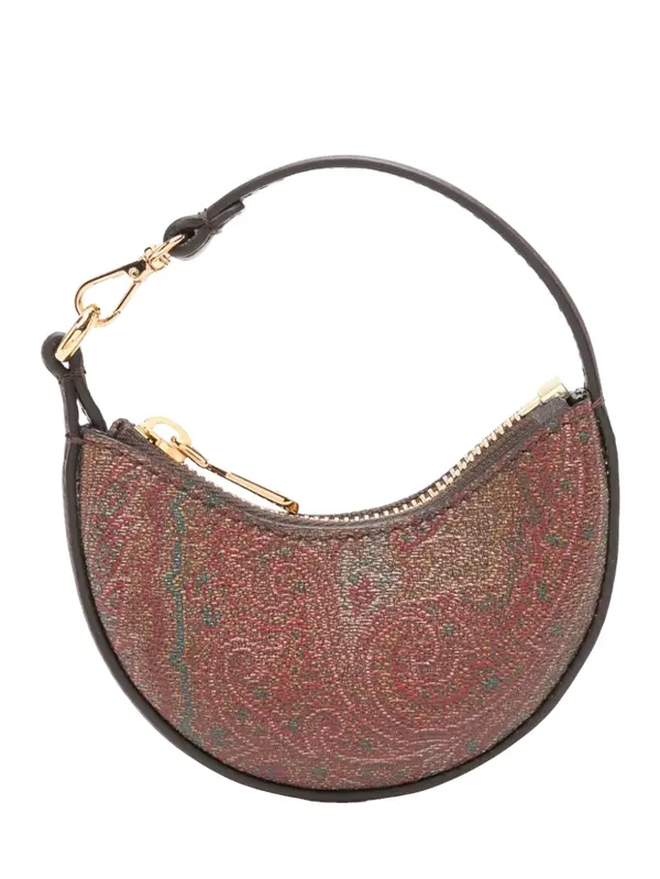 Etro Paisley-print Mini Bag - Brown