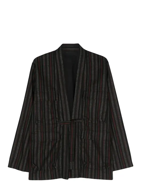 MAHARISHI Wagara Striped Jacket - Black
