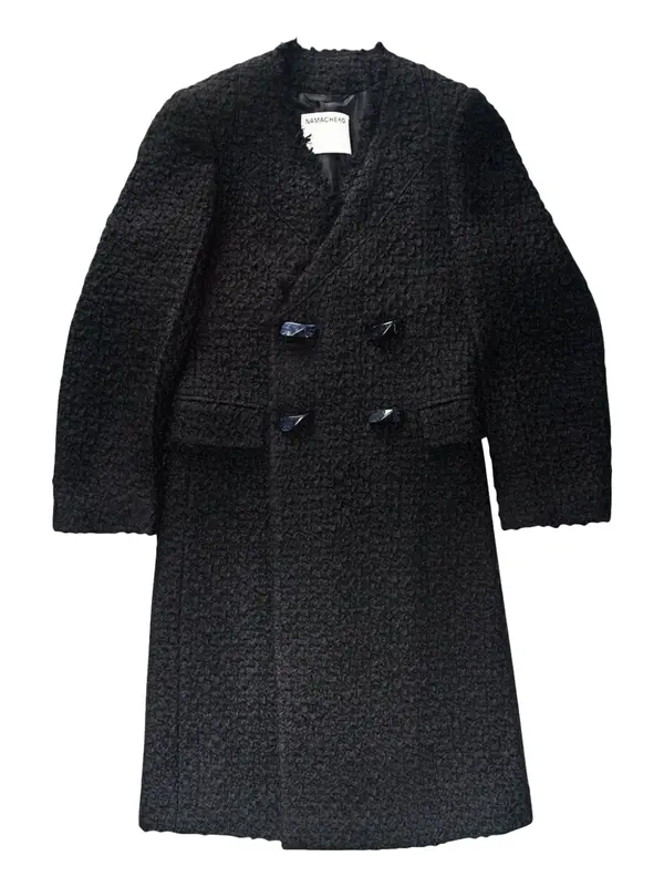 NAMACHEKO Hwicce Double-breasted Coat - Black