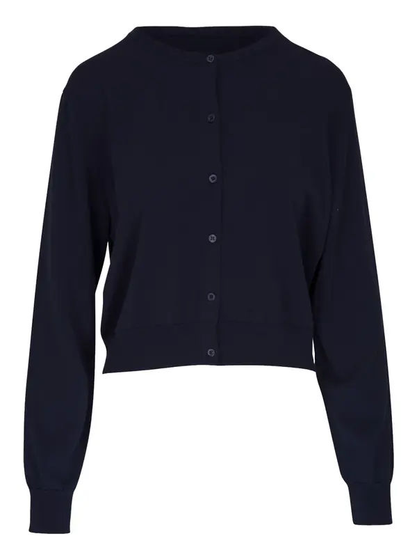Carolina Herrera Fine-knit Cardigan - Blue
