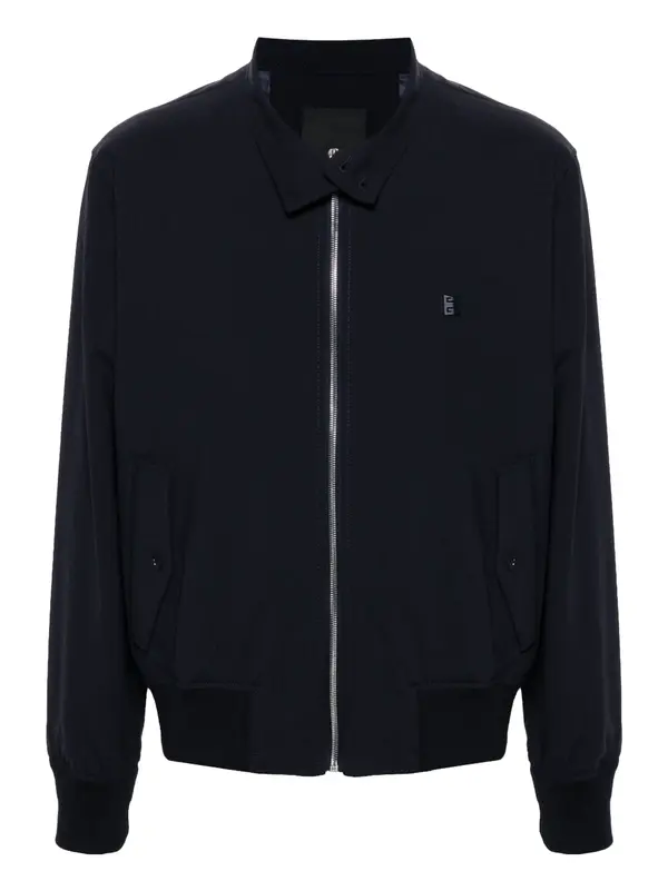 Givenchy 4g Harrington Bomber Jacket - Blue