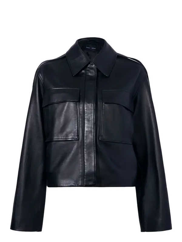 Proenza Schouler Dylan Leather Jacket - Black