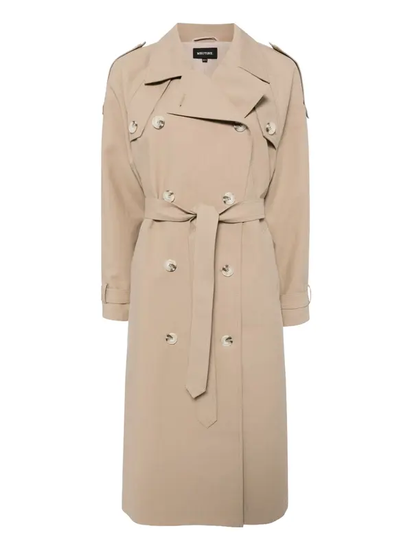 MEOTINE Bobby Cotton-canvas Trench Coat - Brown