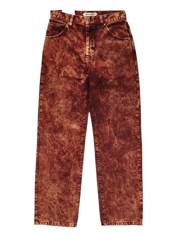 NAMACHEKO Warkworth Straight-leg Jeans - Orange