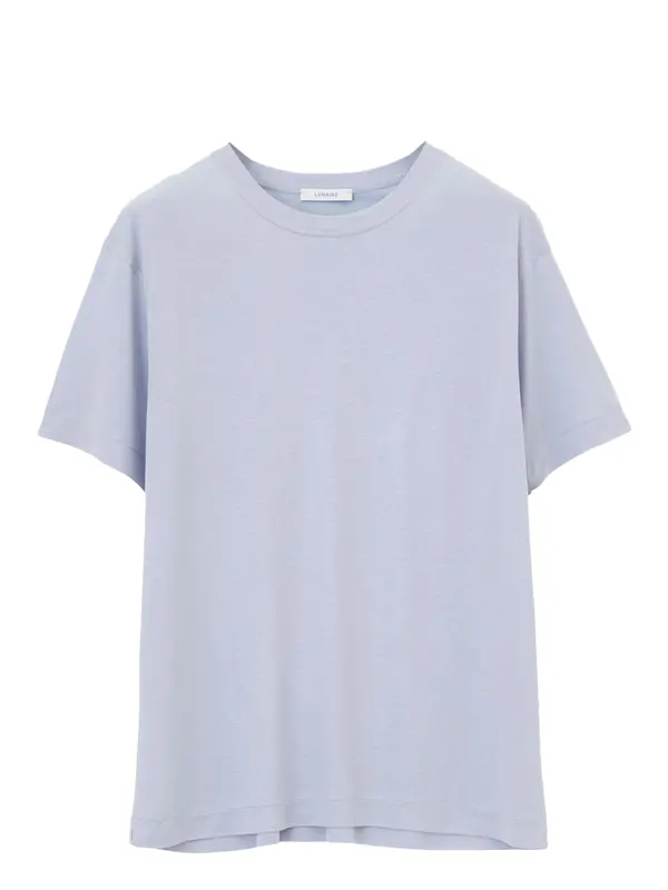LEMAIRE Short-sleeve Cotton T-shirt - Grey