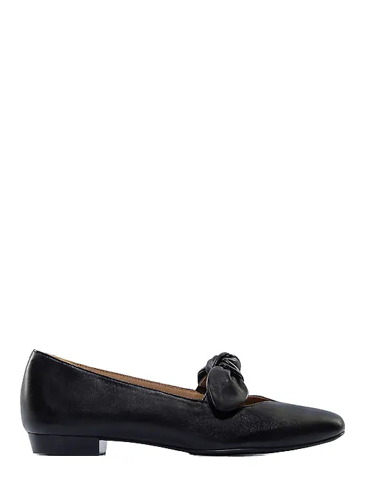 Bernardo Emersyn Leather Flats - Black