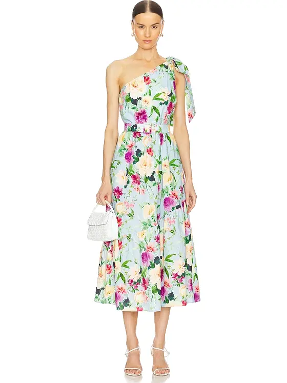 Yumi Kim Floral Print Cotton Midi Dress - Sweet Nothing