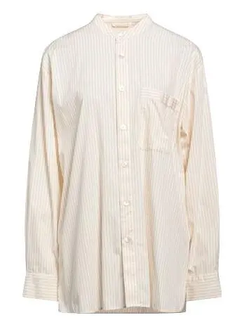 BIRKENSTOCK X TEKLA Organic Cotton Striped Shirt - Beige
