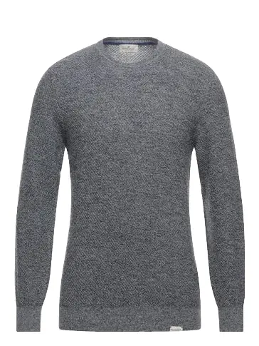 BROOKSFIELD Midnight Virgin Wool Sweater - Blue