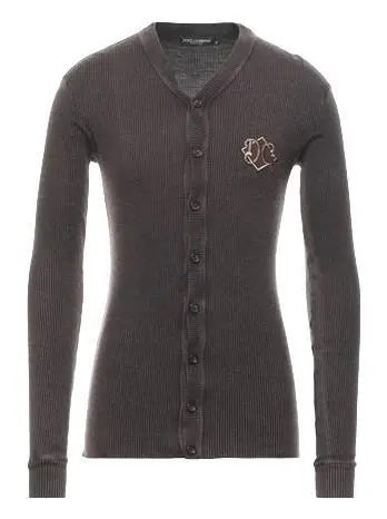 Dolce & Gabbana Knitted Cardigan - Chocolate Brown