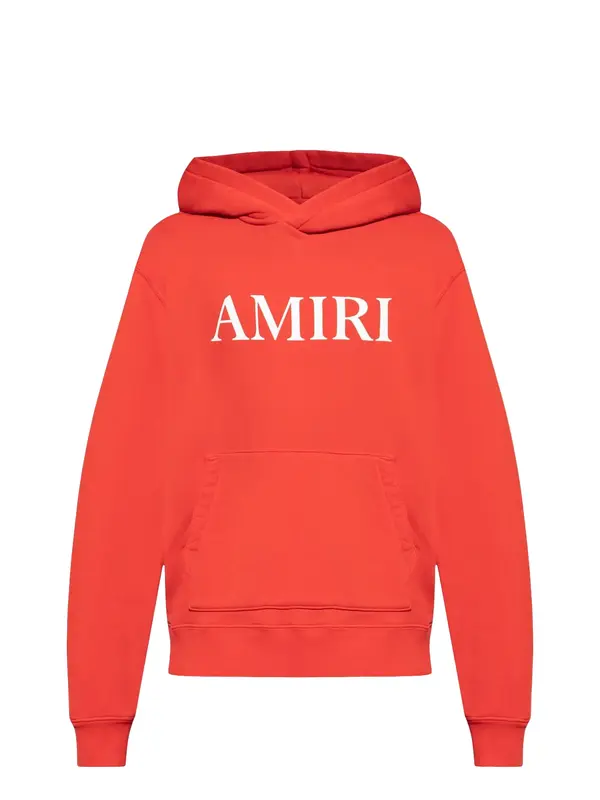 Amiri Logo-print Hoodie - Red