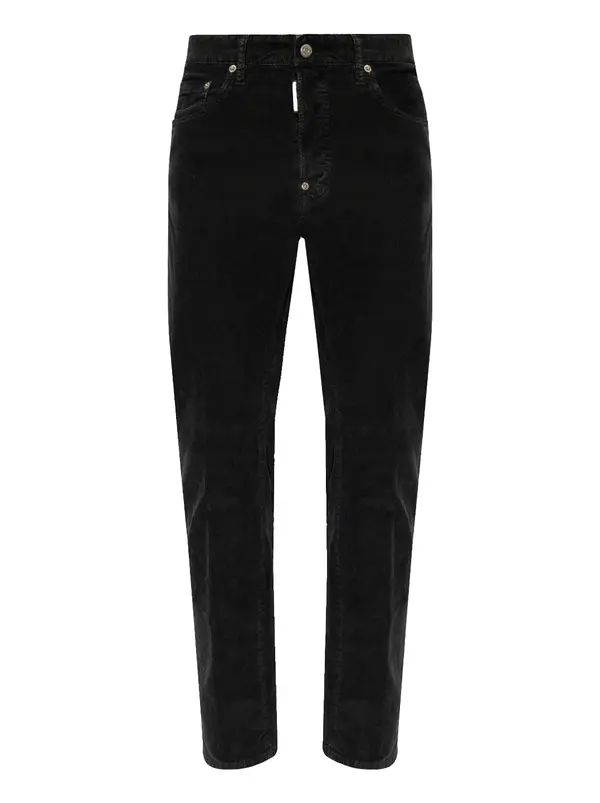 Dsquared2 Corduroy Slim-cut Jeans - Black