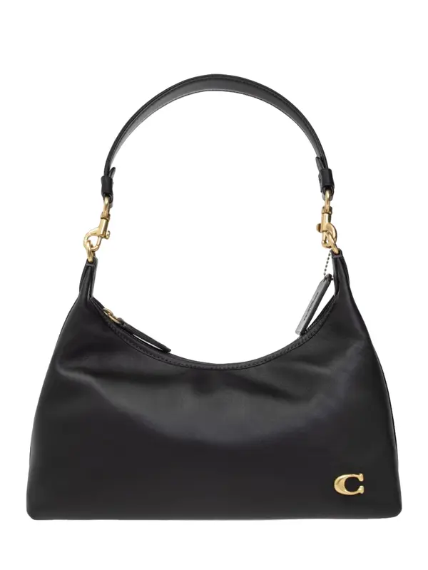 COACH® Juliet Appliqué-logo Shoulder Bag - Black