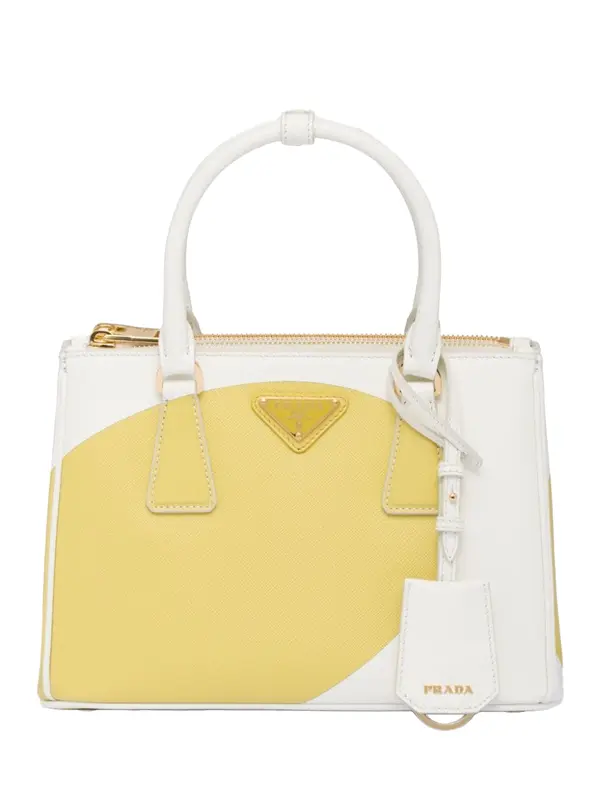 Prada Small Galleria Tote Bag - White