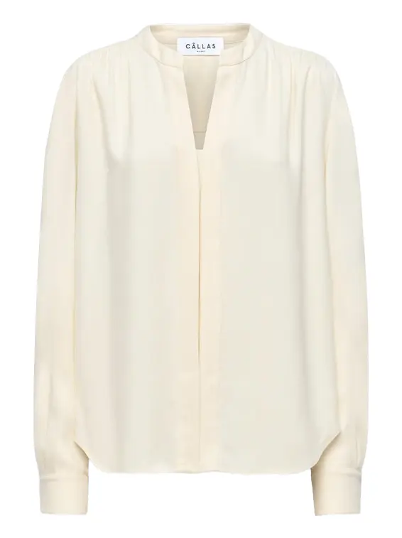 CALLAS MILANO Athena Crewneck Top - Neutral