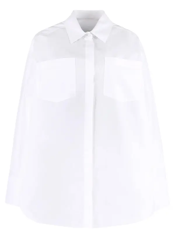 Valentino Garavani Cotton Mini Shirt Dress - White