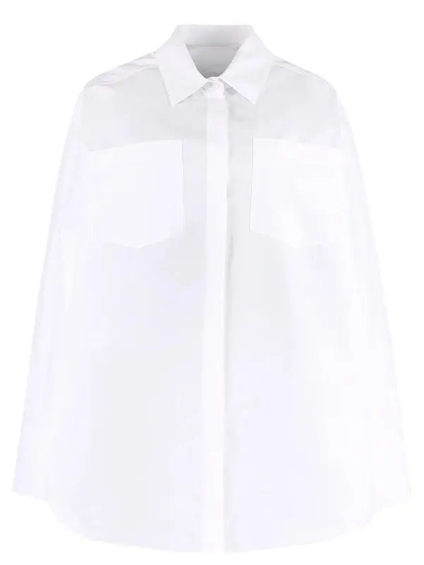 Valentino Garavani Cotton Mini Shirt Dress - White