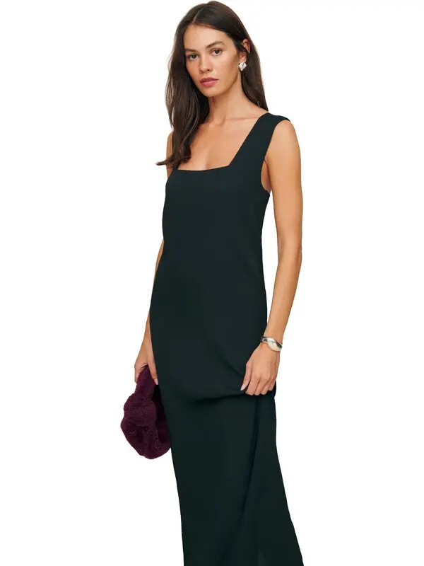 REFORMATION Vea Dress - Black