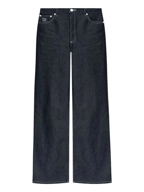 A.p.c. X Katie Holmes Wide-leg Jeans - Blue