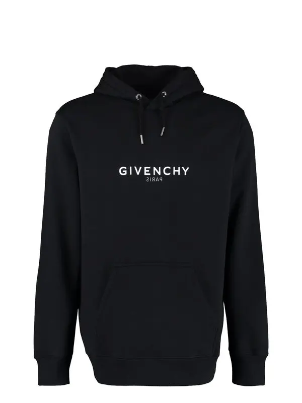 Givenchy Logo-print Hoodie - Black