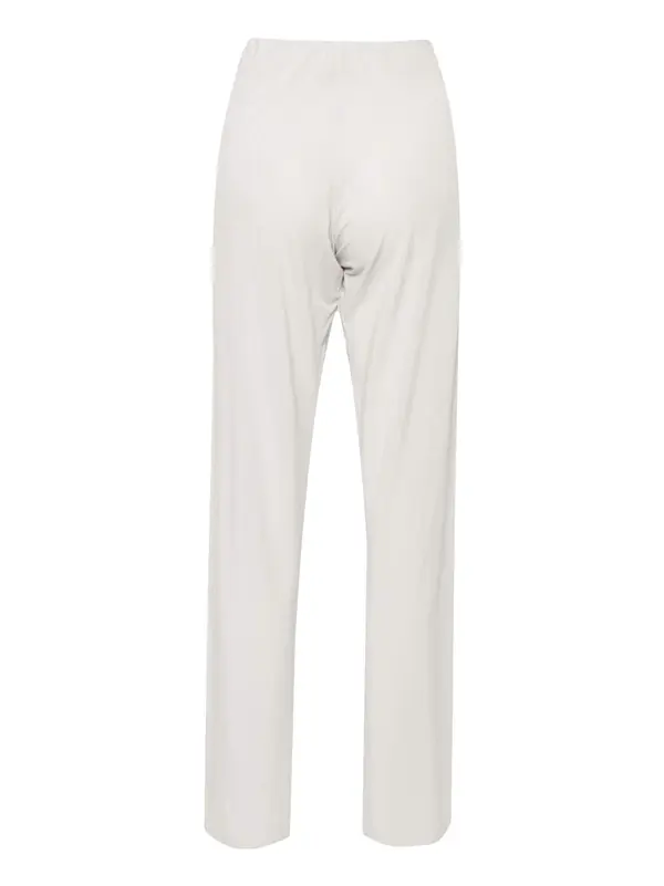 LE TRICOT PERUGIA Elasticated-waistband Trousers - Grey
