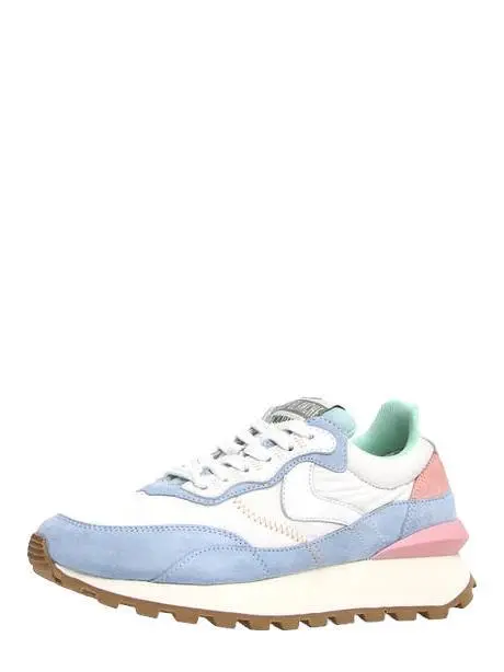 VOILE BLANCHE Qwark Hype Sneaker - Sky Blue White