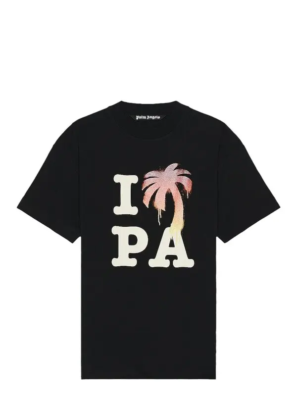 Palm Angels I Love Pa Tee /red - Black