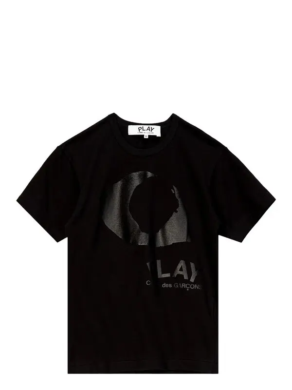 Play Comme Des Garcon Big Eye Tee - Black