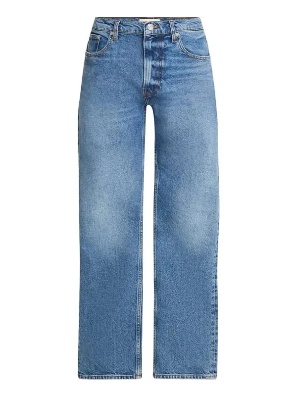 FRAME Modern Straight-leg Jeans - Blue