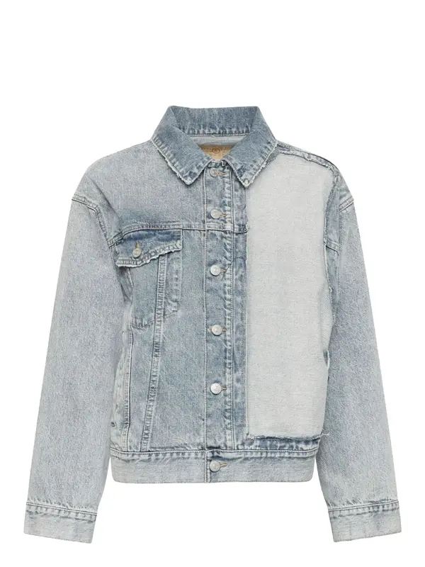 MAISON MARGIELA Distressed Denim Jacket - Blue