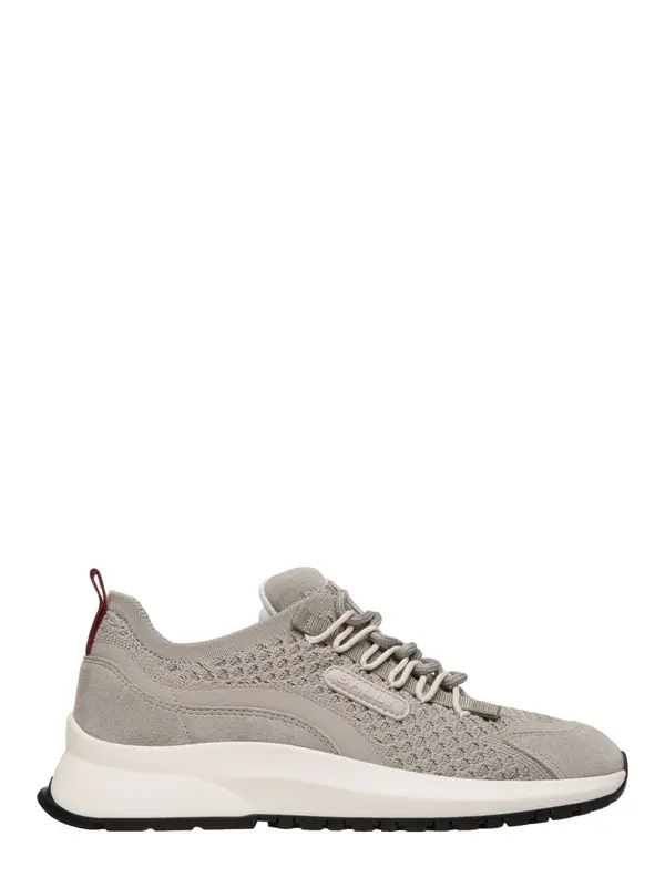 Bally Panelled Lace-up Sneakers - Grey