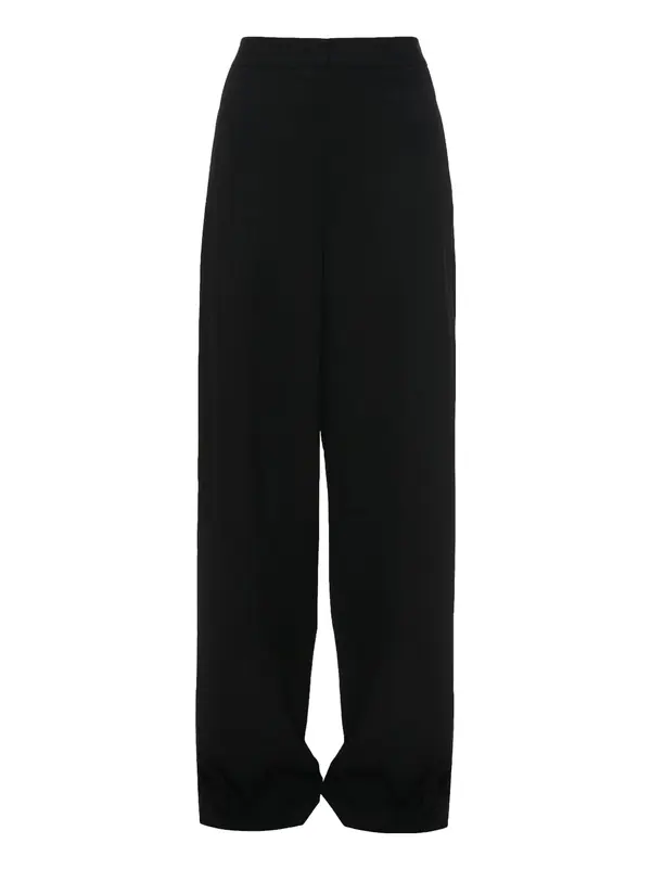 JW Anderson Mid-rise Straight-leg Trousers - Black