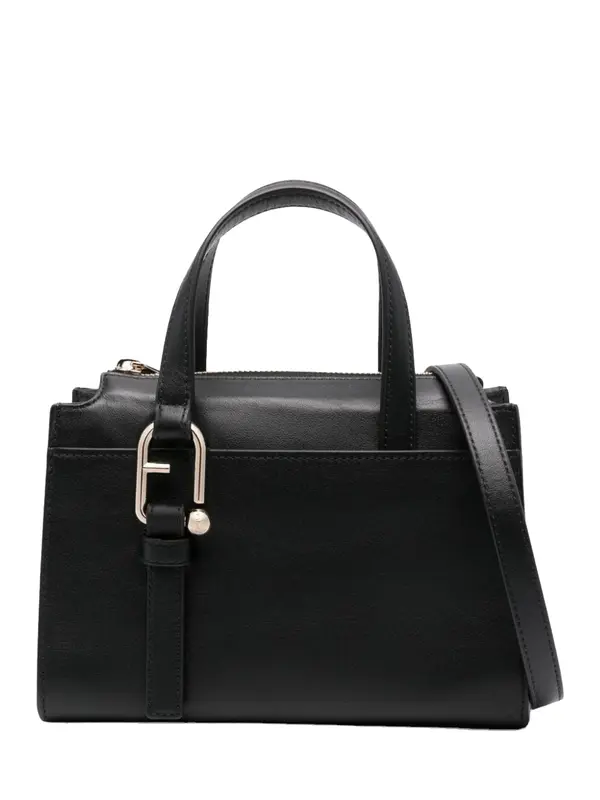 Furla Nuvola Boston Tote Bag - Black