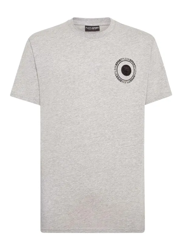 PLEIN SPORT Carbon Tiger Crew-neck T-shirt - Grey