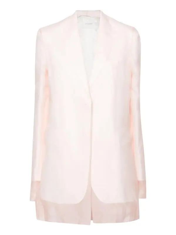 Sportmax Layered Single-breasted Blazer - Pink