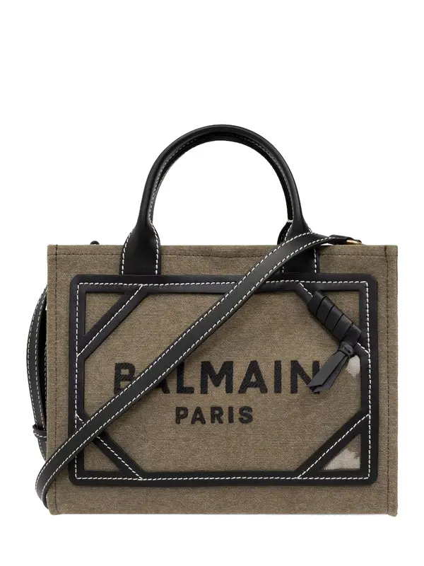 Balmain B-army Tote Bag - Green