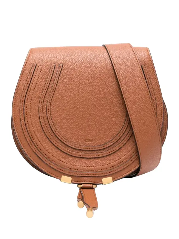 Chloé Marcie Crossbody Bag - Brown