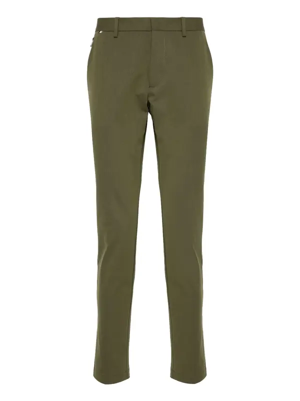 BOSS Mid-rise Tapered Chinos - Green