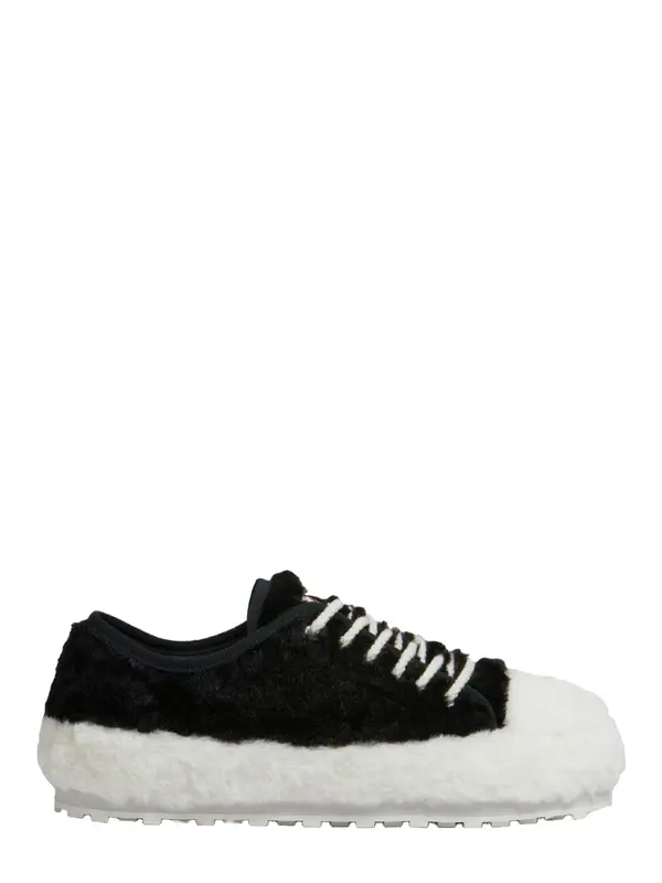 Marni Teddy Lace-up Sneakers - Black