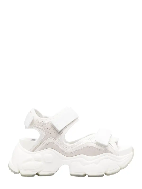 BUFFALO Binary 0 Chunky Sandals - White