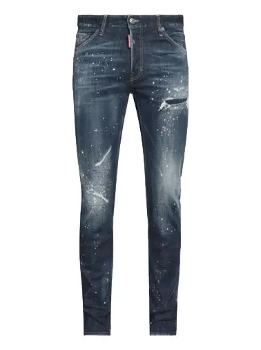 Dsquared2 Jeans In Stretch Cotton And Elastane - Blue