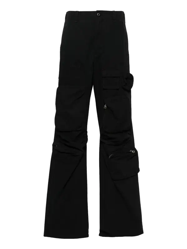 MAISON MARGIELA Cargo Straight Trousers - Black