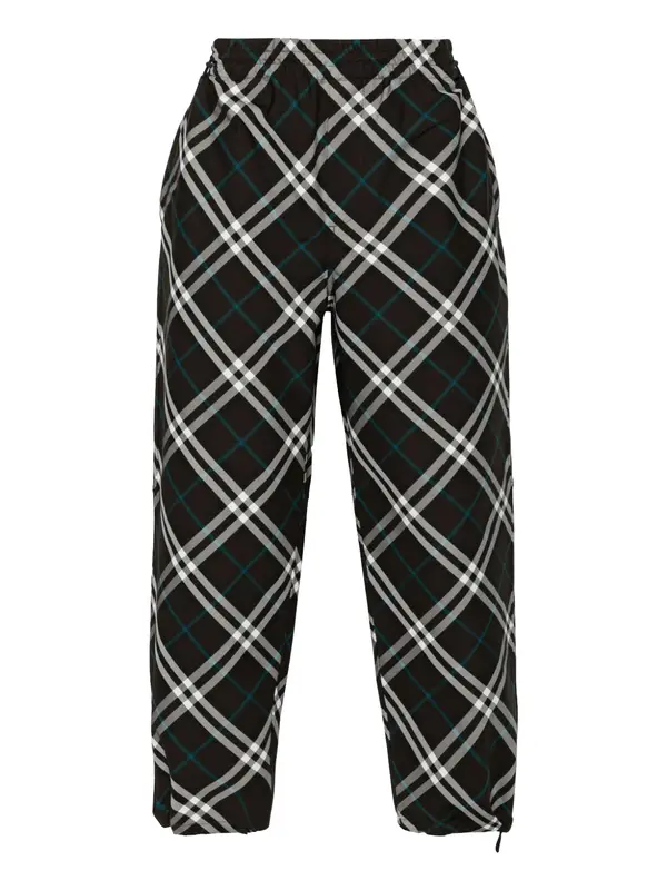 Burberry Vintage Check Trousers - Brown