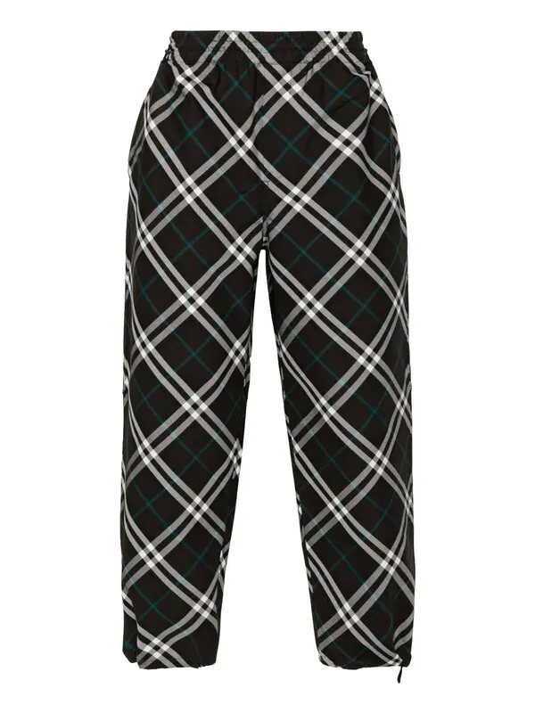 Burberry Vintage Check Trousers - Brown