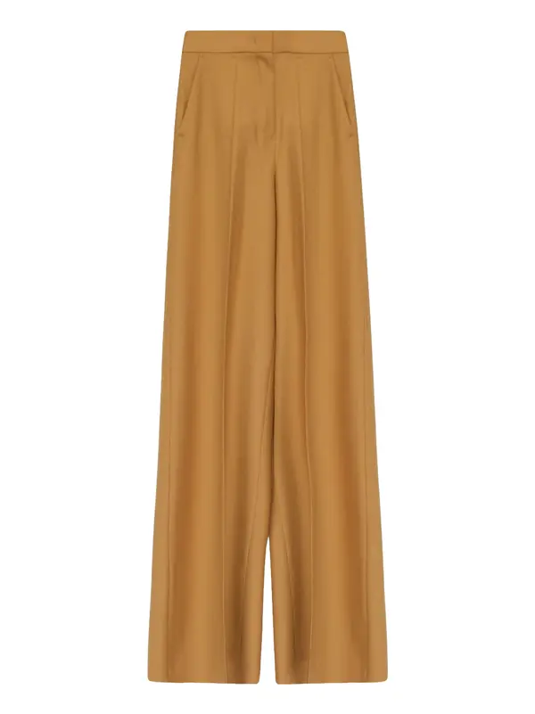 Max Mara Senna High-waisted Trousers - Brown