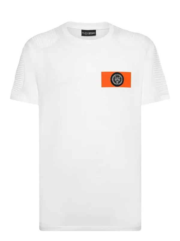 PLEIN SPORT Logo Patch T-shirt - White