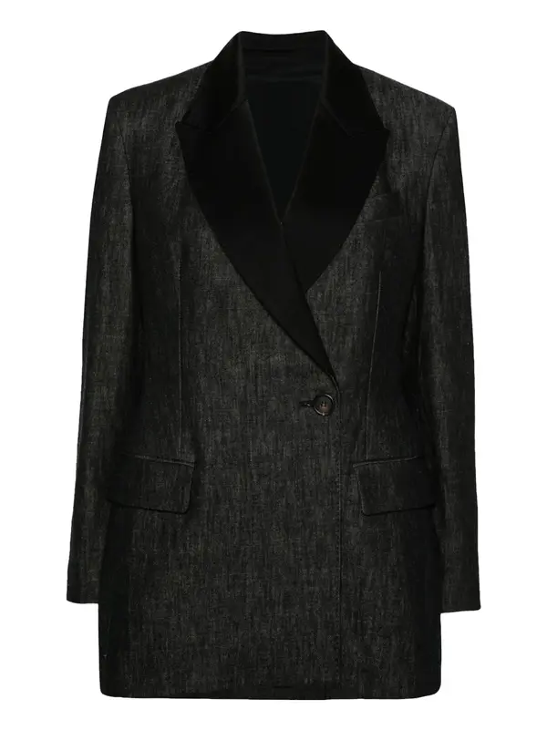 Brunello Cucinelli Double-breasted Blazer - Black